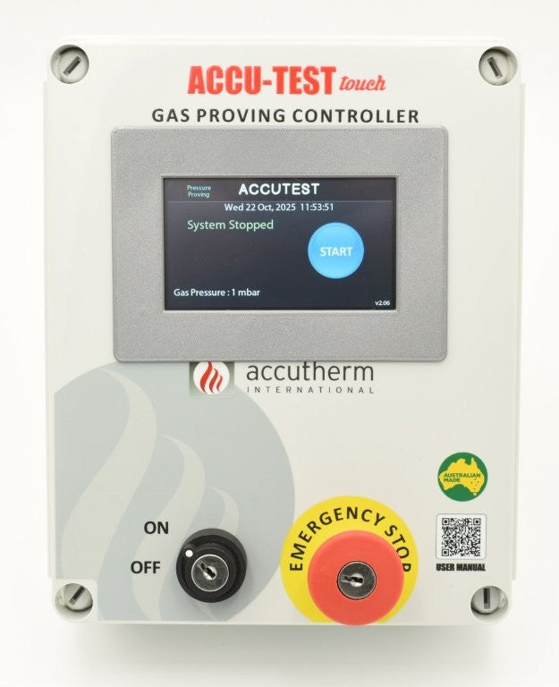 Accu-Test Touch Gas Proving Controller – Accutherm