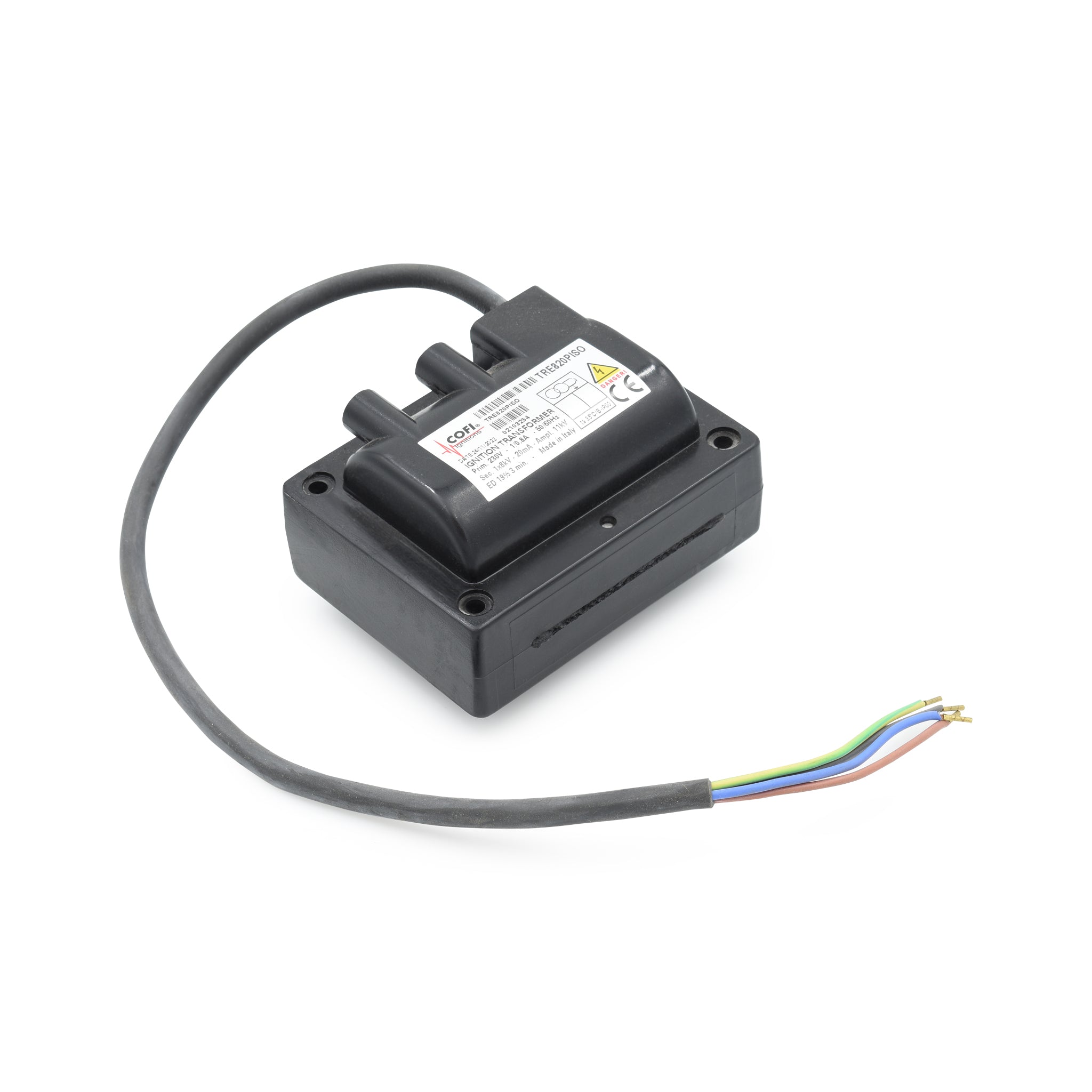 Cofi Ignition Transformer TRE820PISO: 240V, 1x8 kV – Accutherm